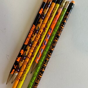 Vintage Halloween Pencils, Vintage 90s Pencils, Vintage Pencils ...