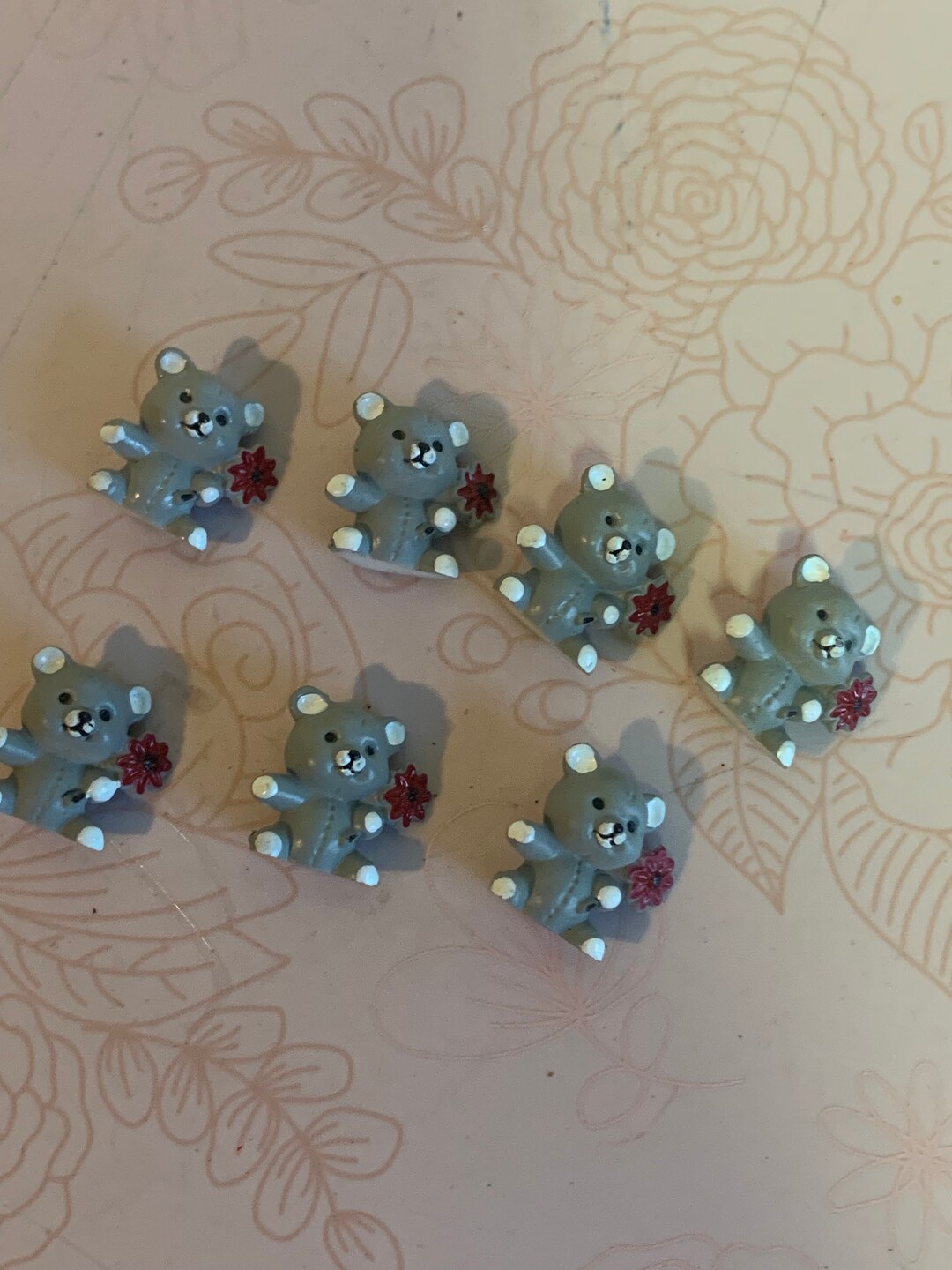 Miniature Bears Miniature Plastic Teddy Bears Miniature - Etsy