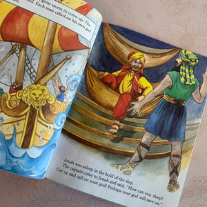 The Story of Jonah Little Golden Book, Jonah Story Book, A Little ...