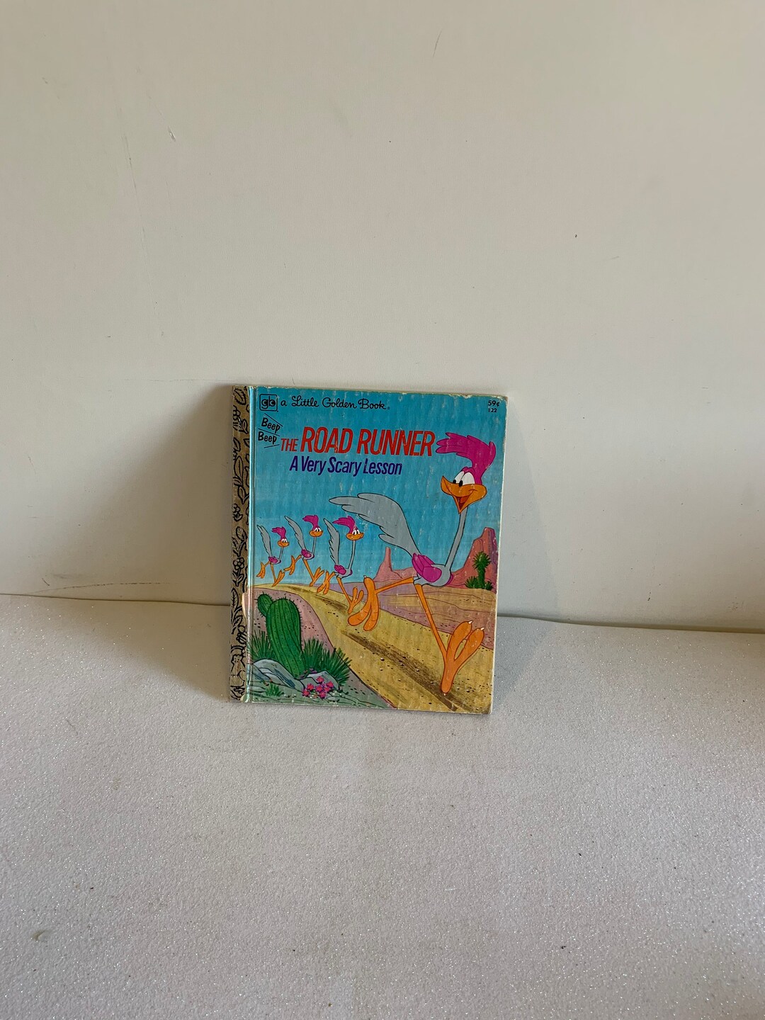 Vintage Looney Tunes Little Golden Book, Road Runner: A Very Scary ...