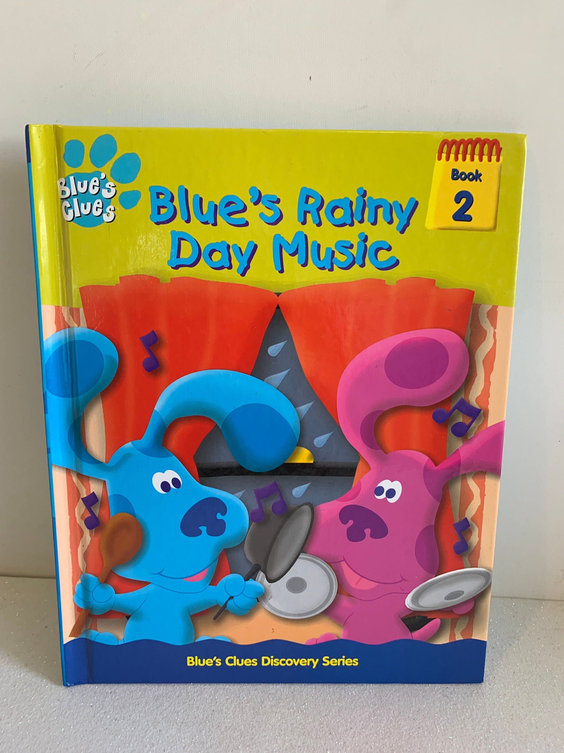 Blues Clues Blues Sammlung RARE Blue's Clues Original Promo Print 1998