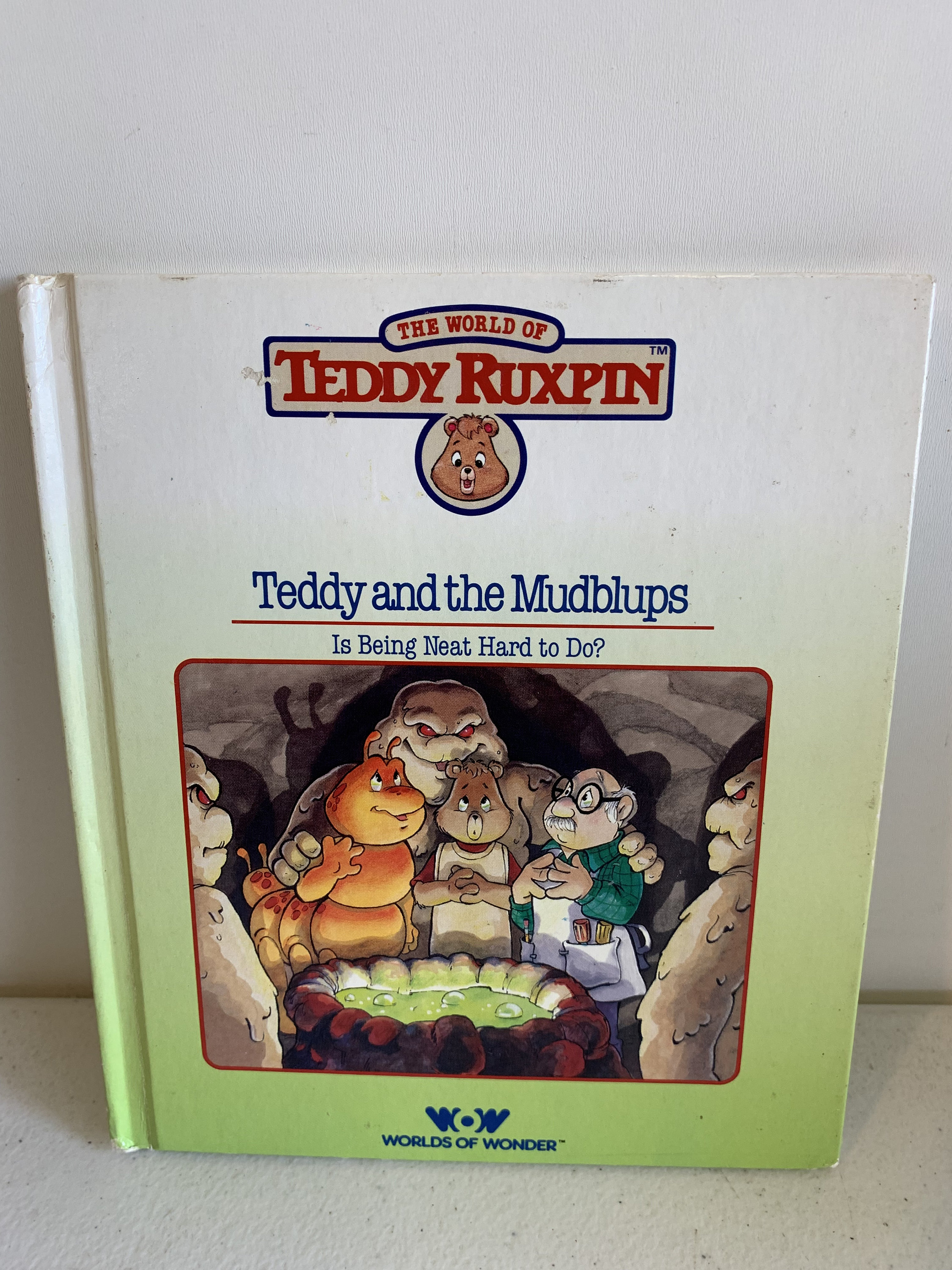 Vintage 1980's Teddy Ruxpin Book teddy and the Mudlumps | Etsy
