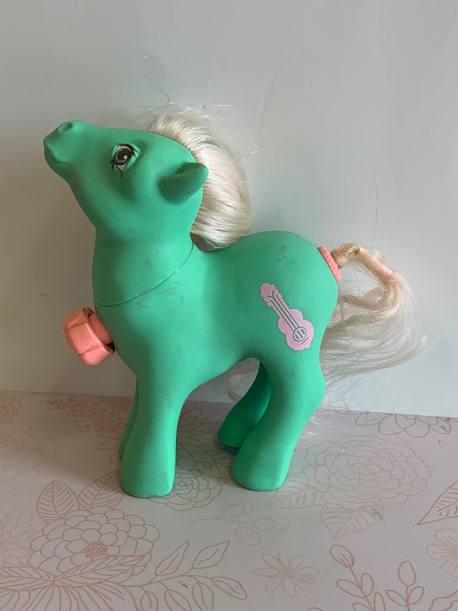 My Little Pony Happy Tails Pony Mint Green MLP My Little - Etsy