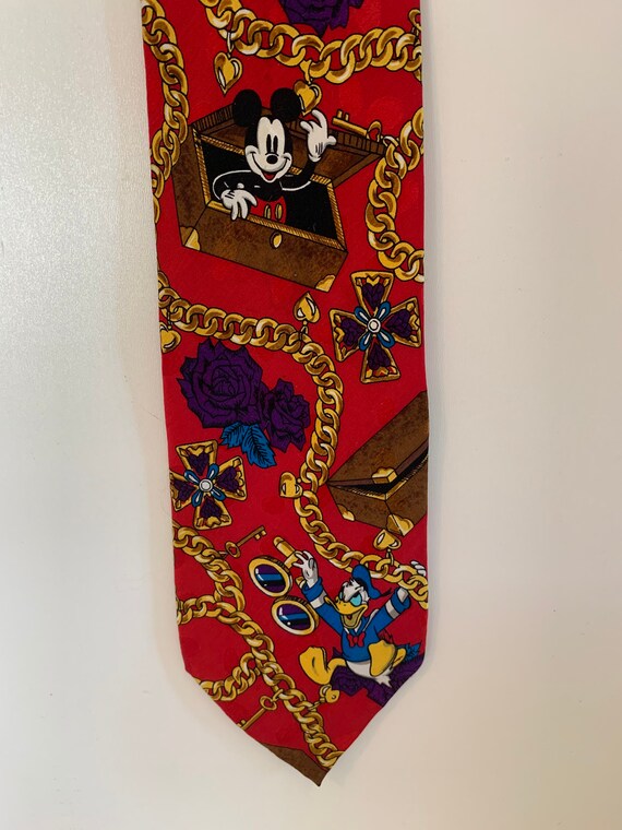 Vintage Mickey Mouse Neck tie, vintage Necktie, Goofy… - Gem