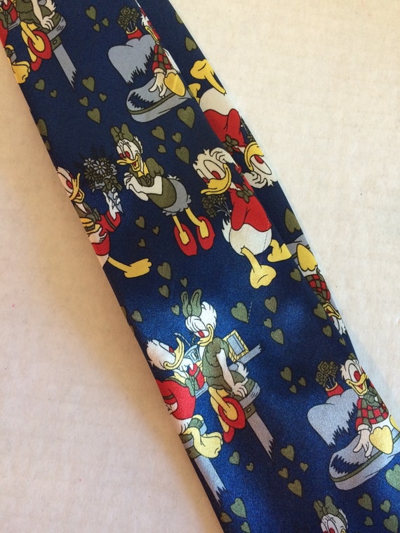 Vintage Disney Neck tie, vintage Necktie, Donald Duck… - Gem
