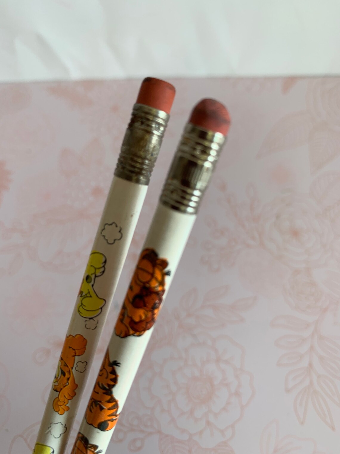 Garfield Pencils 80s pencils Vintage Pencils Vintage | Etsy