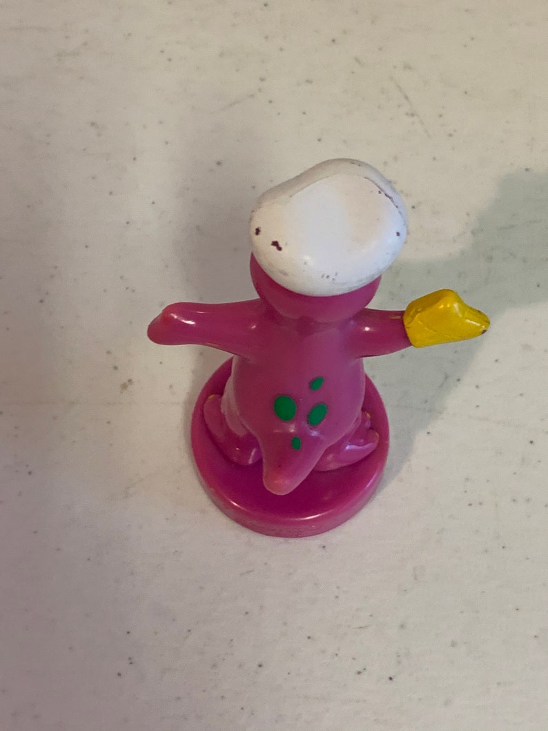 Barney Toy Figure Barney Small Toy Barney Playdough Toy - Etsy