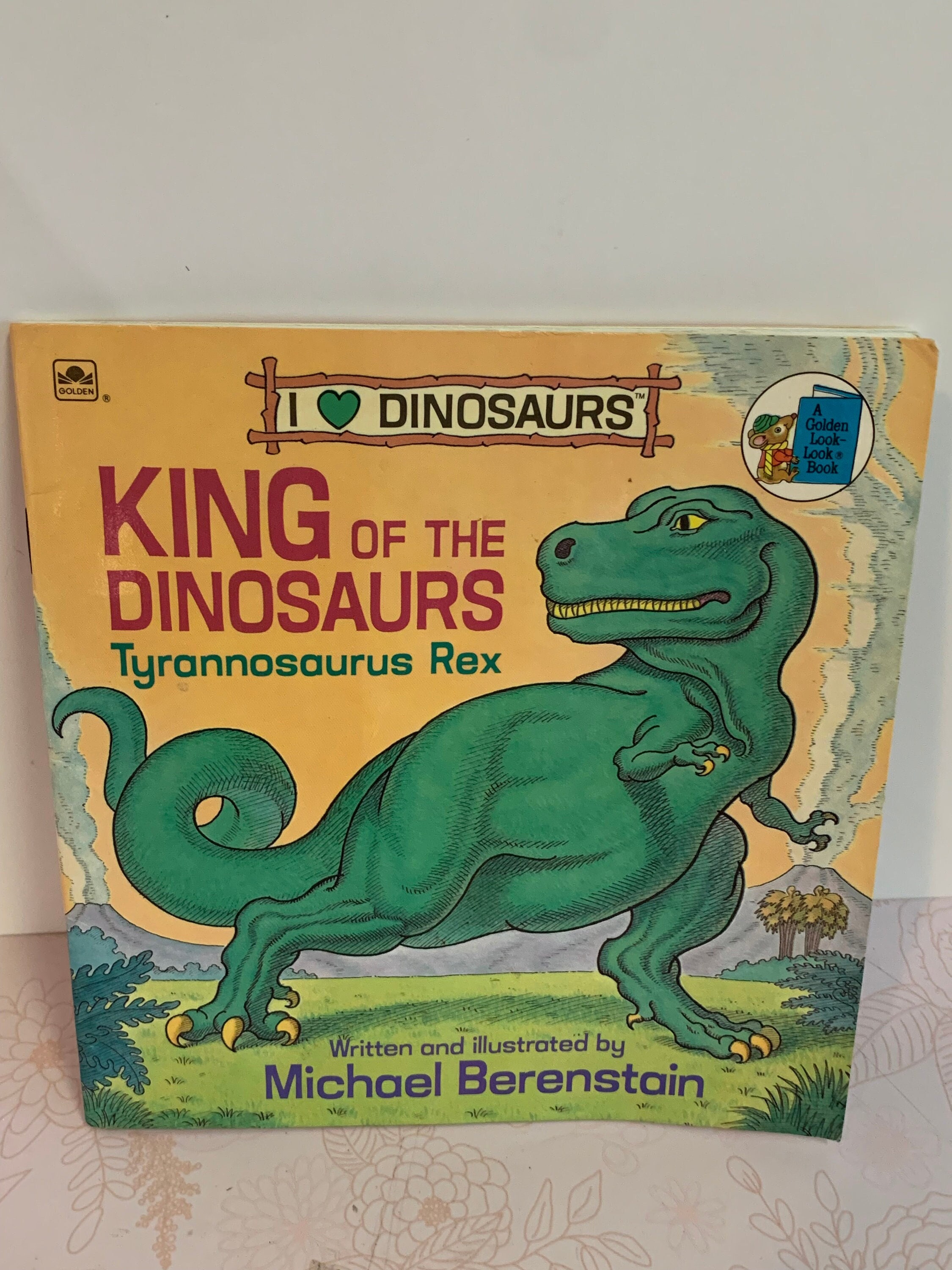 King of the Dinosaurs Book Tyrannosaurus Rex Book Dinosaur | Etsy