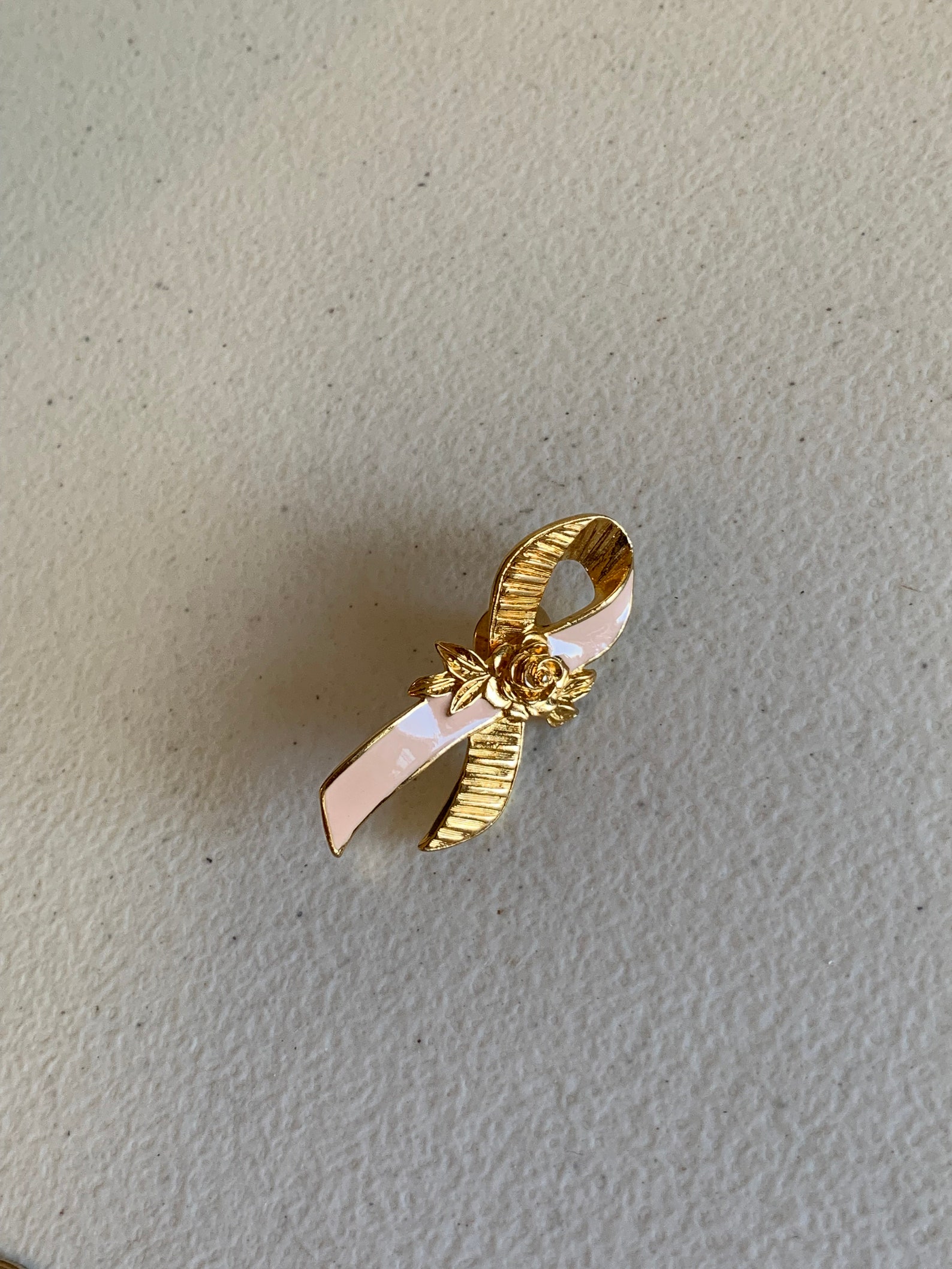 Vintage Avon Pink ribbon breast cancer awareness pin 90s Avon | Etsy