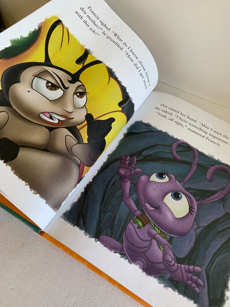 Vintage Disney's A Bug's Life Hardback Storybook: Blueberries on Parade ...