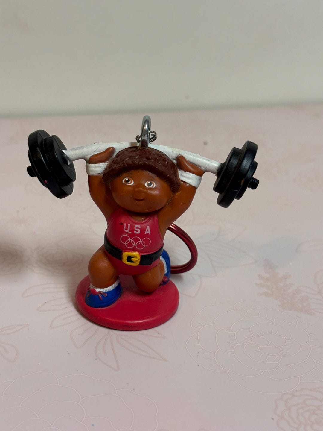 Vintage Cabbage Patch Kids PVC Keychain, Hand Made Key Chain, Vintage ...