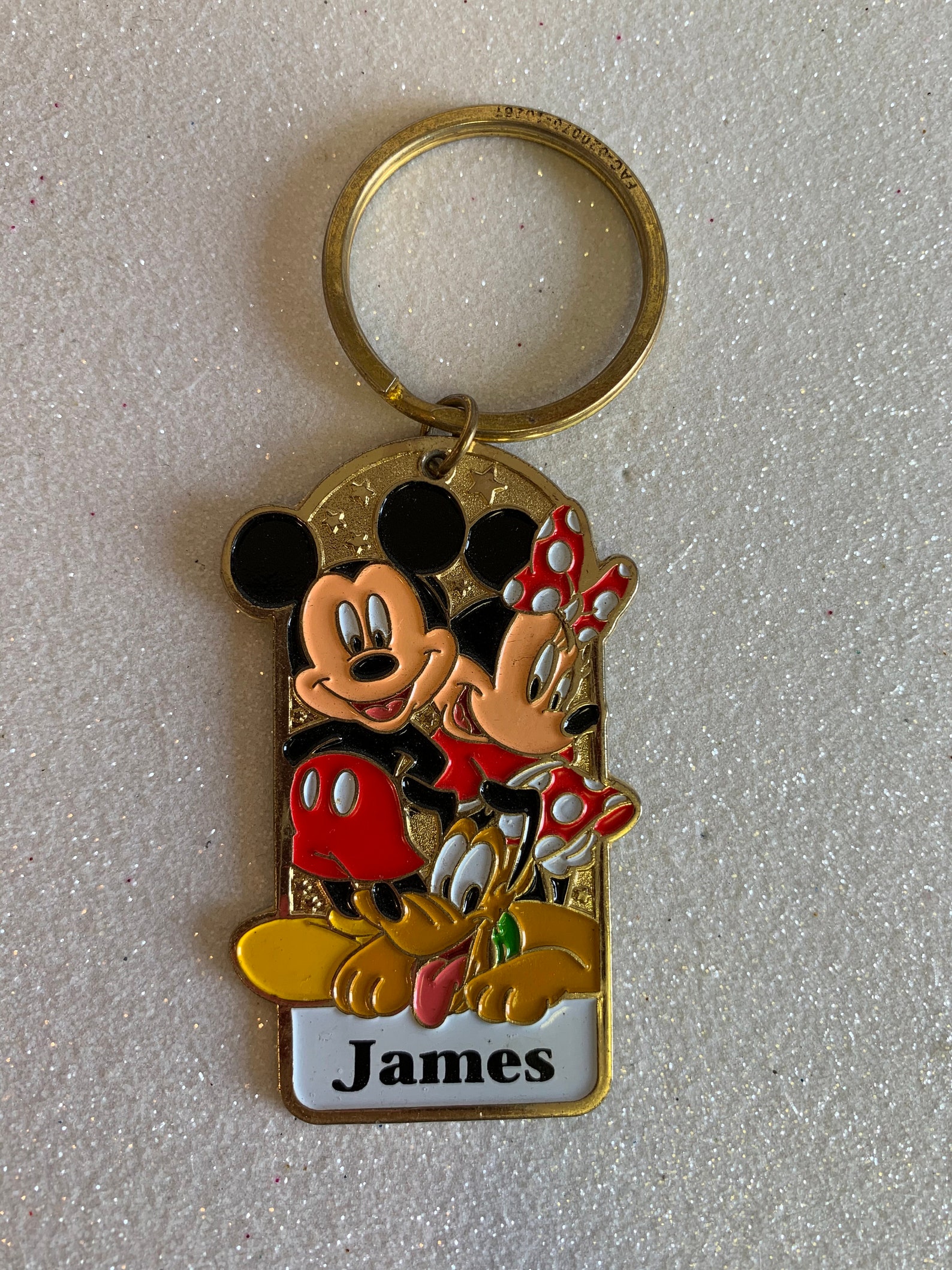 Vintage Disney Mickey Mouse Key Chain Mickey Mouse Keychain | Etsy