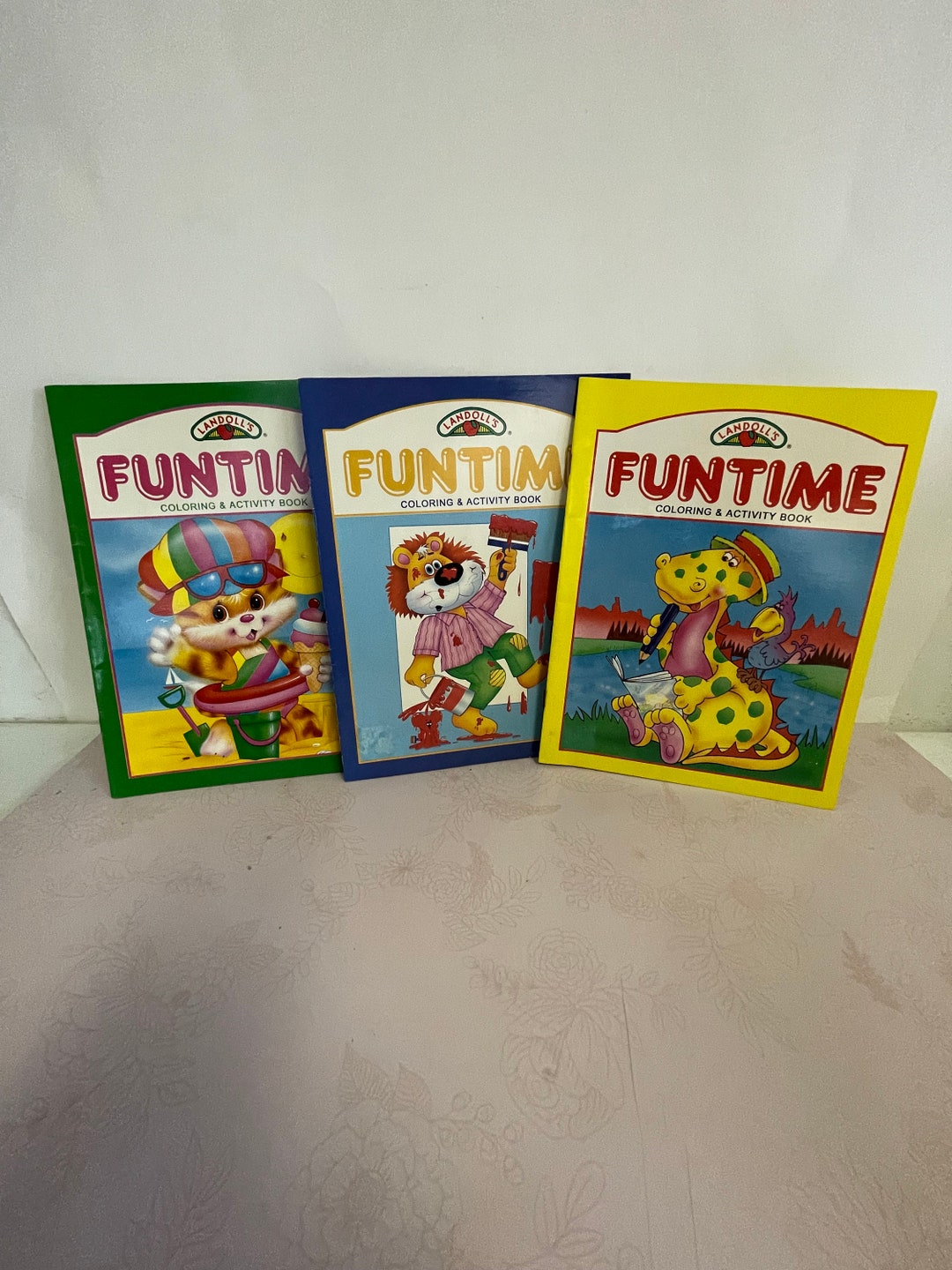 Vintage Landoll's Coloring Books, Vintage Coloring Book Lot, Landolls ...