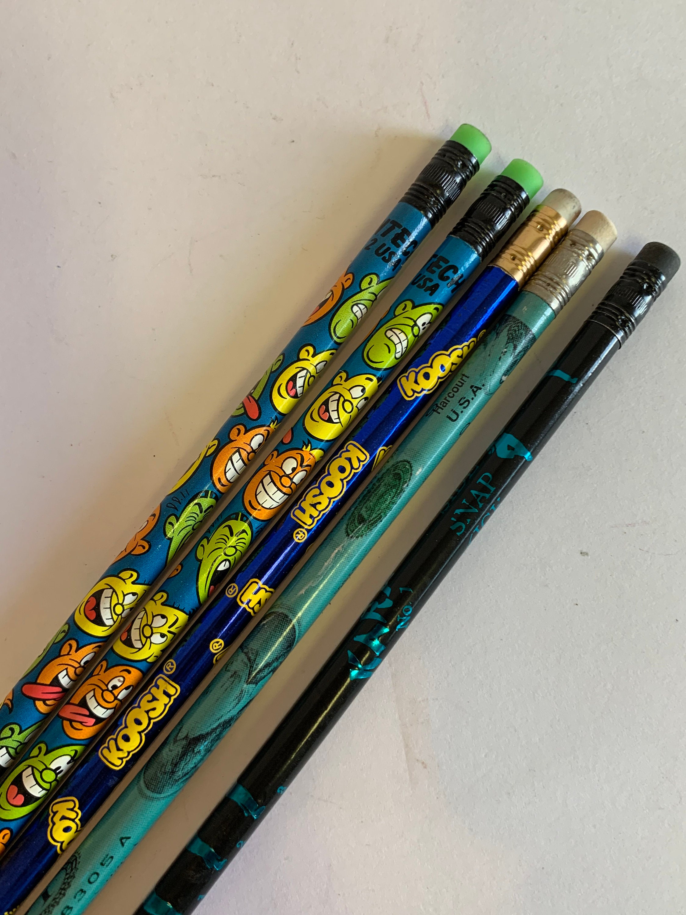 Vintage 90s Pencils Vintage Pencils Vintage School Supplies | Etsy