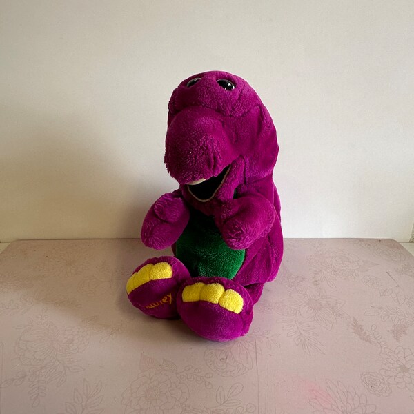 Barney Plush - Etsy
