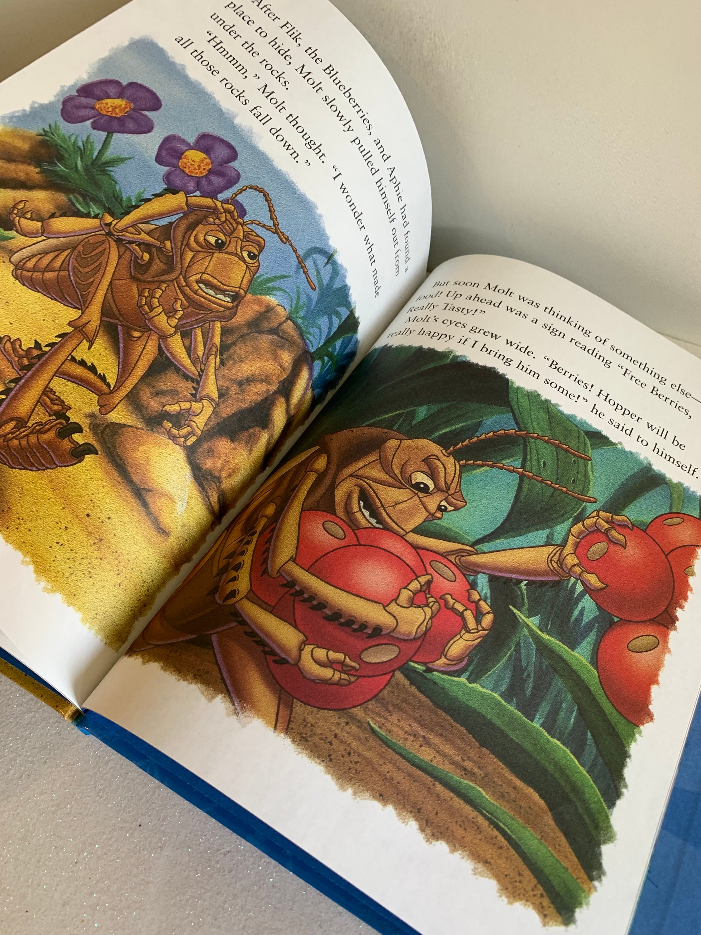 Vintage Disney's Bug's Life Book Disney A Bug's - Etsy Hong Kong