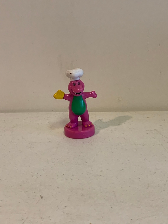 Barney Toy Figure Barney Small Toy Barney Playdough Toy | Etsy