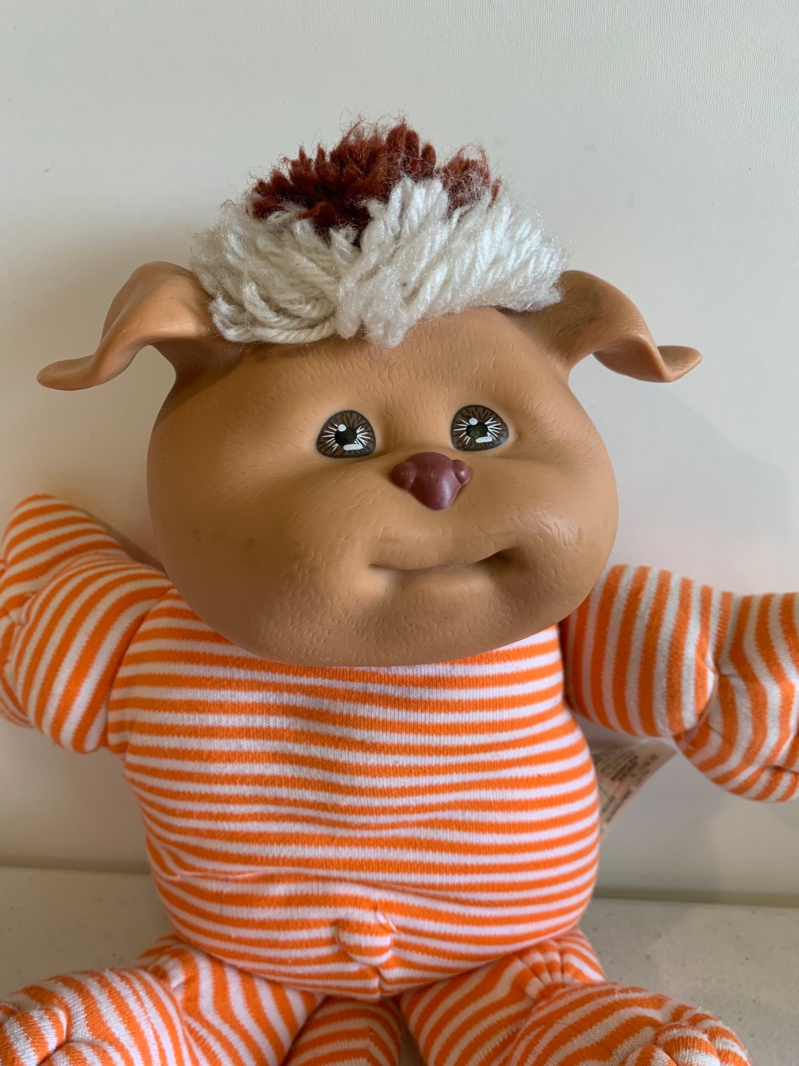 Vintage 80s Koosas Koosa Striped Dog Koosas plush CPK koosa | Etsy