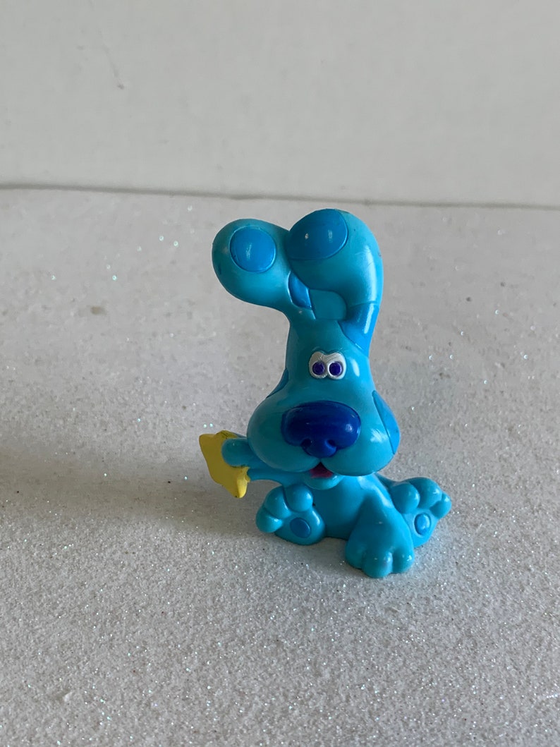 Blues Clues Figure Blues Clues Toy Figure Blues Clues Pvc - Etsy