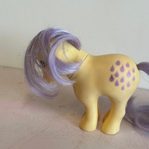 Vintage Hasbro My Little Pony Lemon Drop, Mlp1 Lemon Drop, Lemon Drop ...