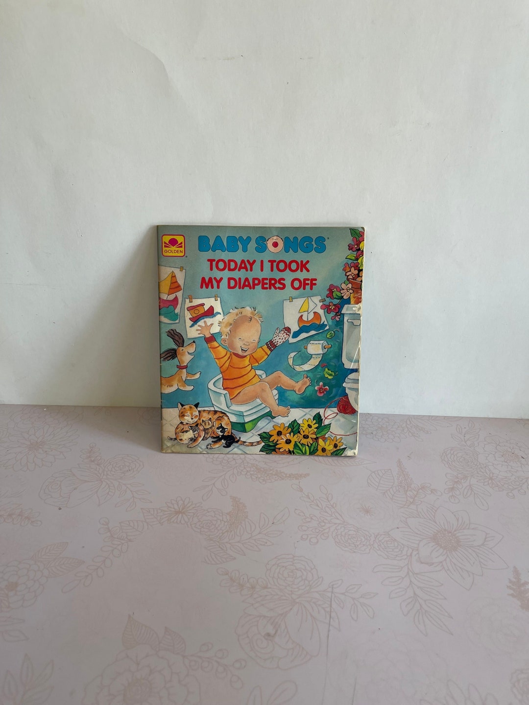 Baby Songs Today I Took My Diaper off Book, Golden Book, Baby Songs ...