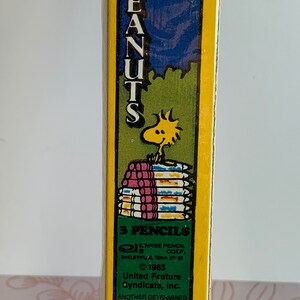 Vintage Peanuts Snoopy Pencils, Peanuts Snoopy Pencils, Vintage Pencils ...