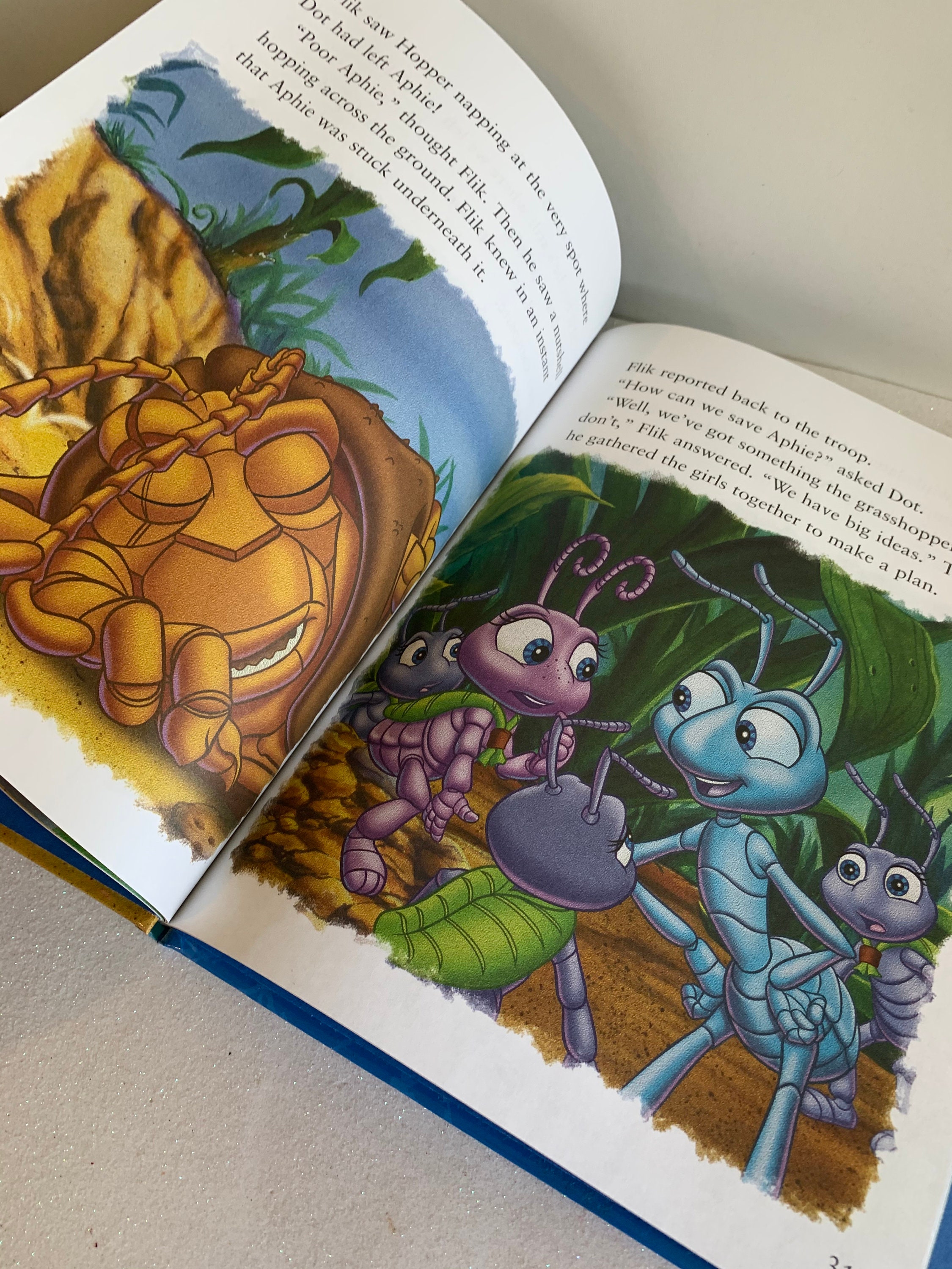 Vintage Disney's Bug's Life Book Disney A Bug's - Etsy Hong Kong