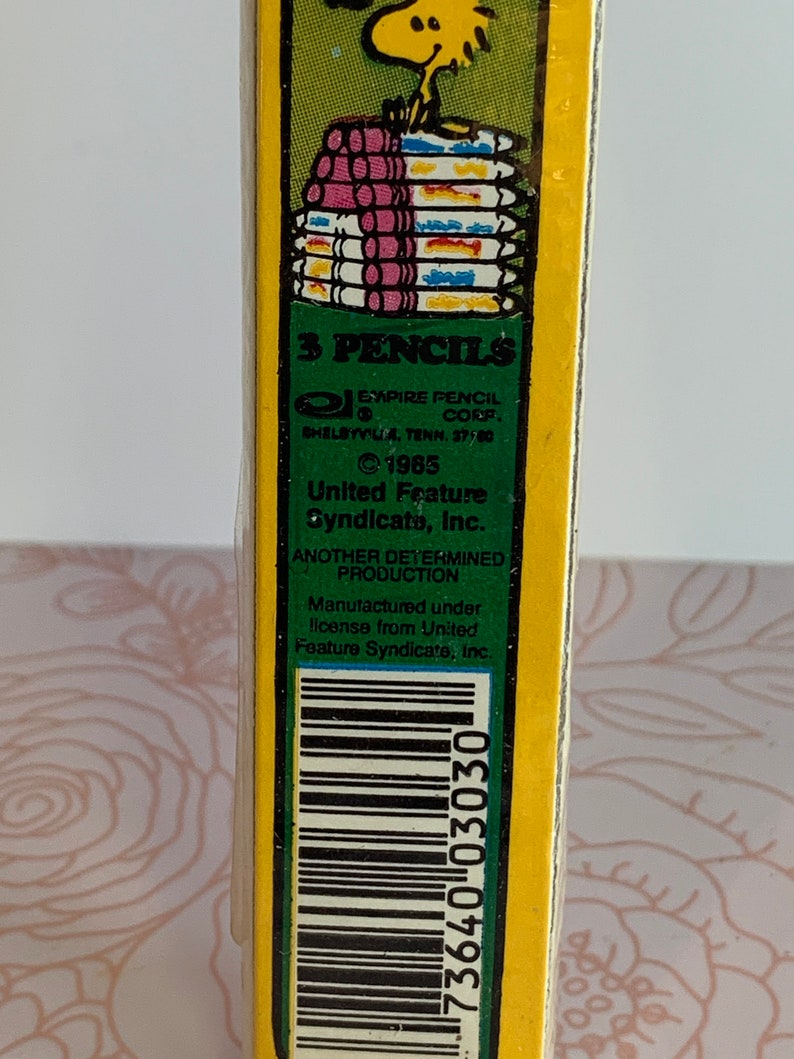 Vintage Peanuts Snoopy Pencils Peanuts Snoopy Pencils - Etsy