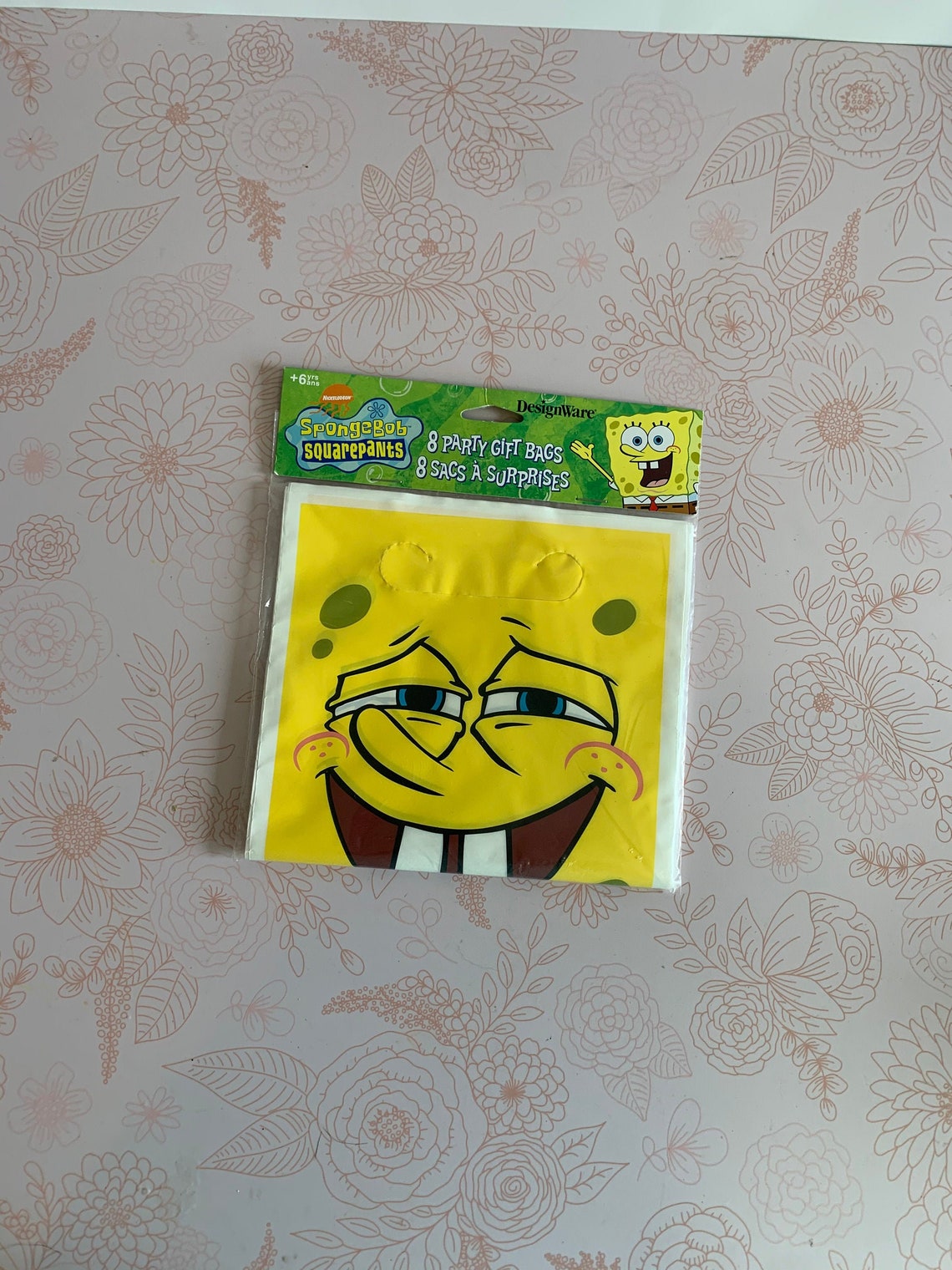 Designware Birthday Party Bags Spongebob Party Bags Candy | Etsy