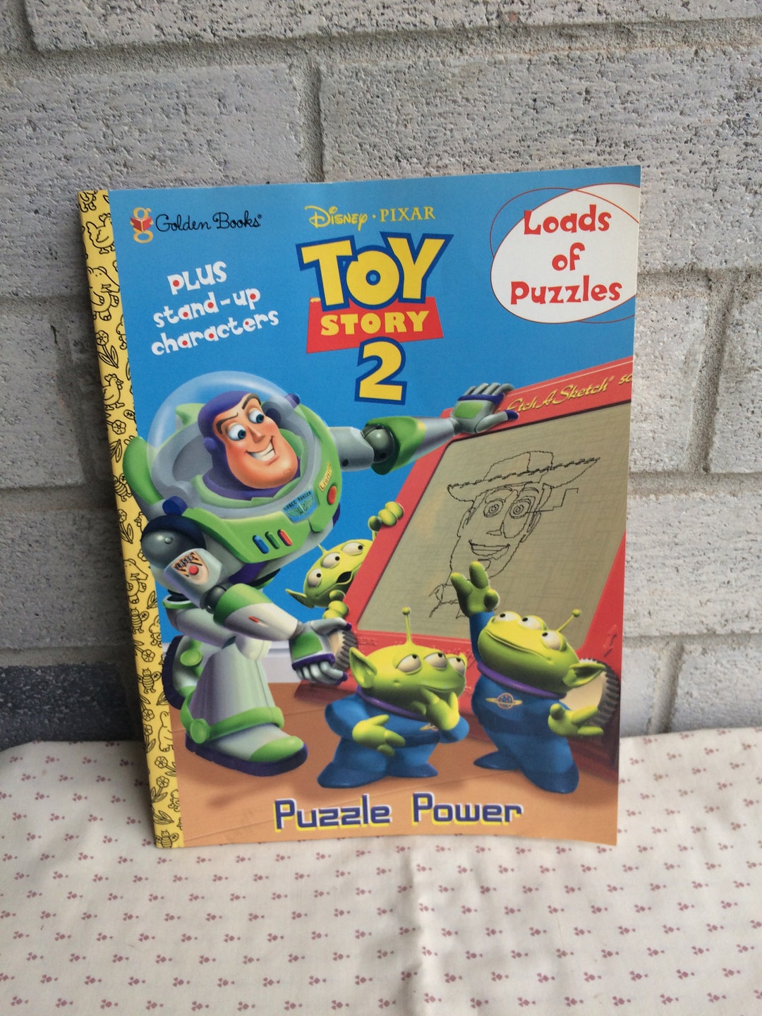 Vintage Disney Toy Story 2 Coloring Book , Disney Toy Story Golden Book ...