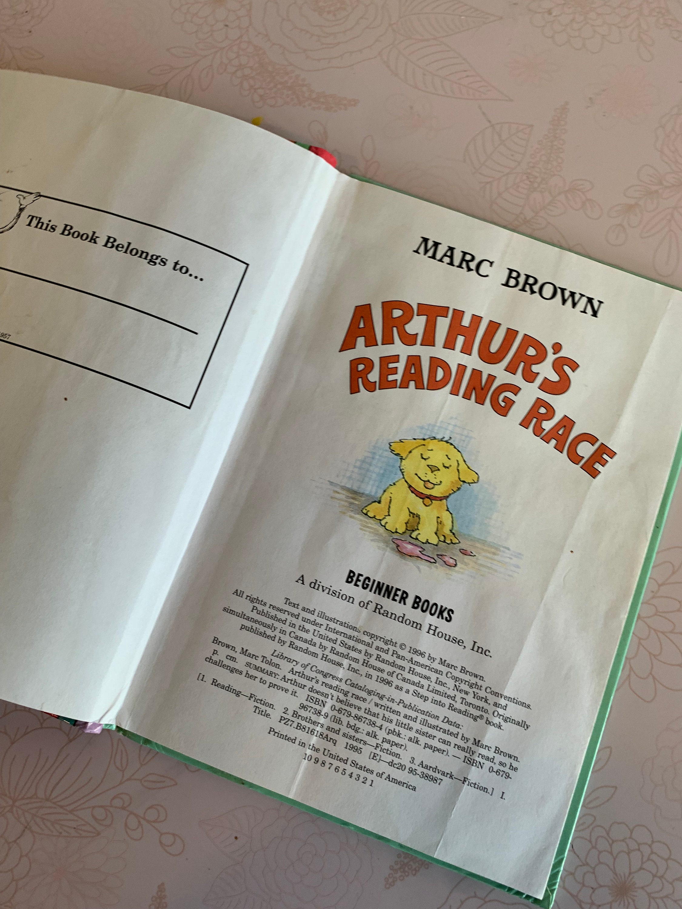 Vintage Marc Brown Arthur Book I Can Read It All by Myself - Etsy