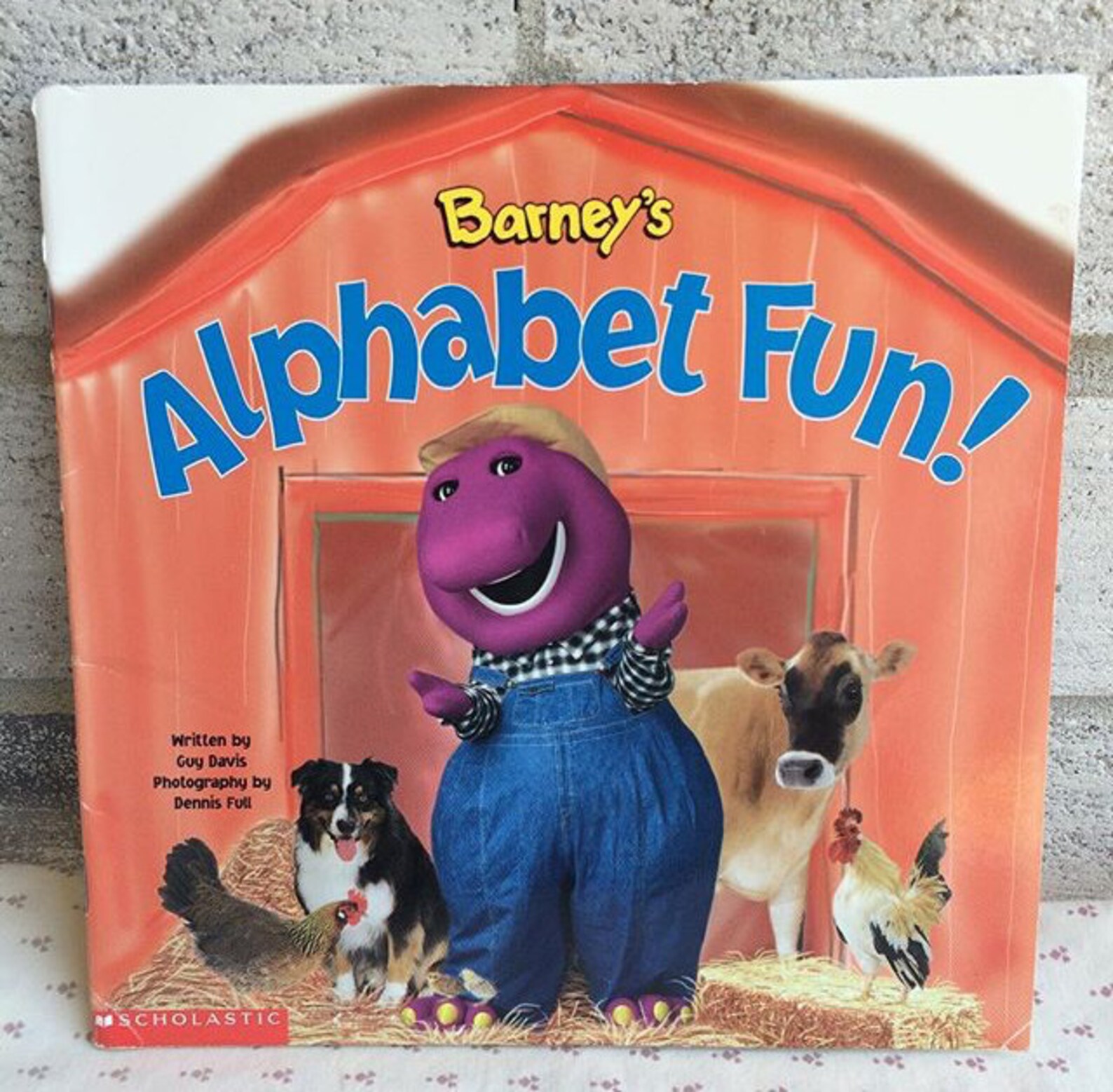 Barney's Alphabet Fun Barney Books Barney and Friends | Etsy