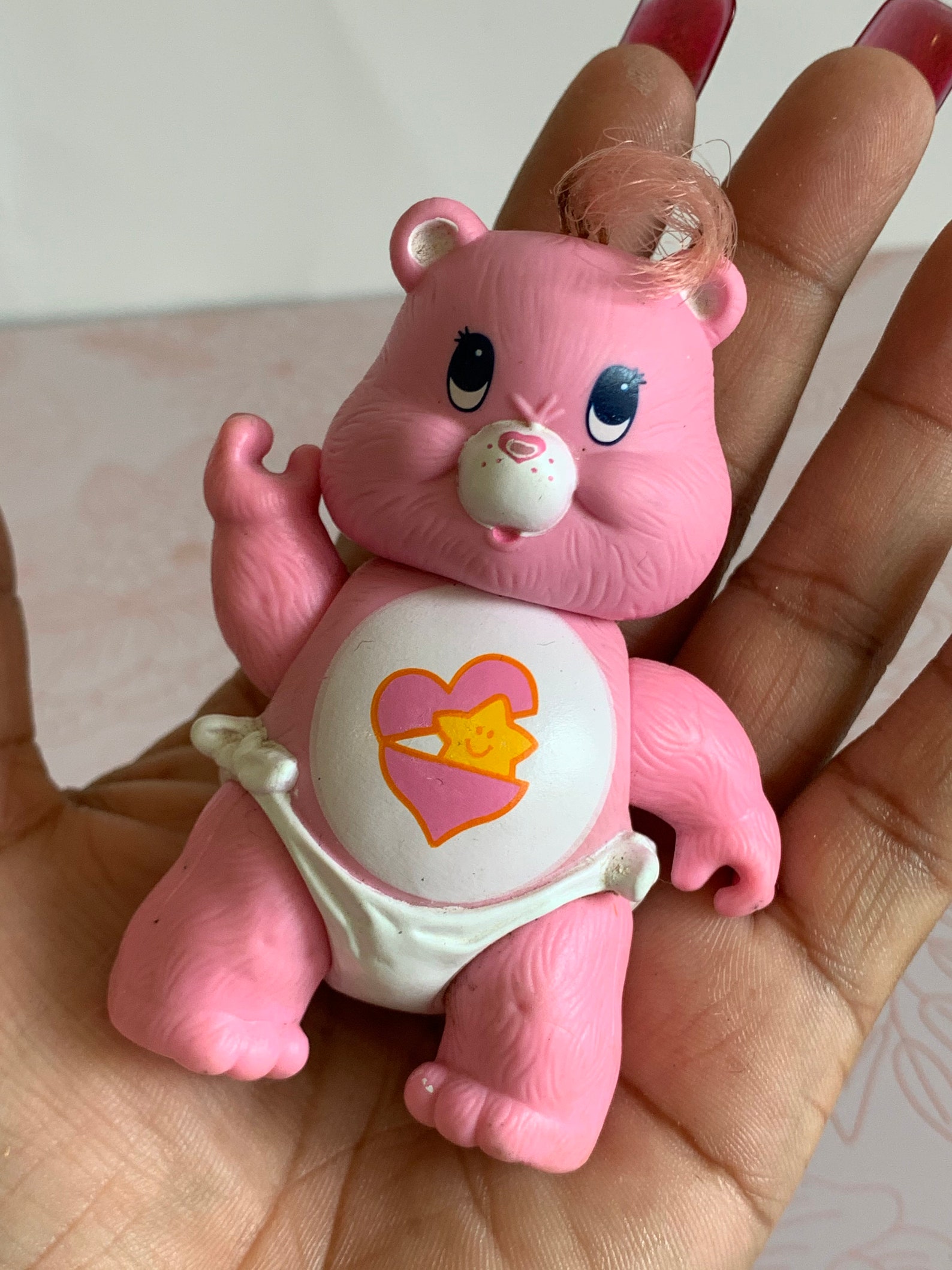 Vintage Baby Hugs Carebear Care Bear Pink Carebear Pink - Etsy