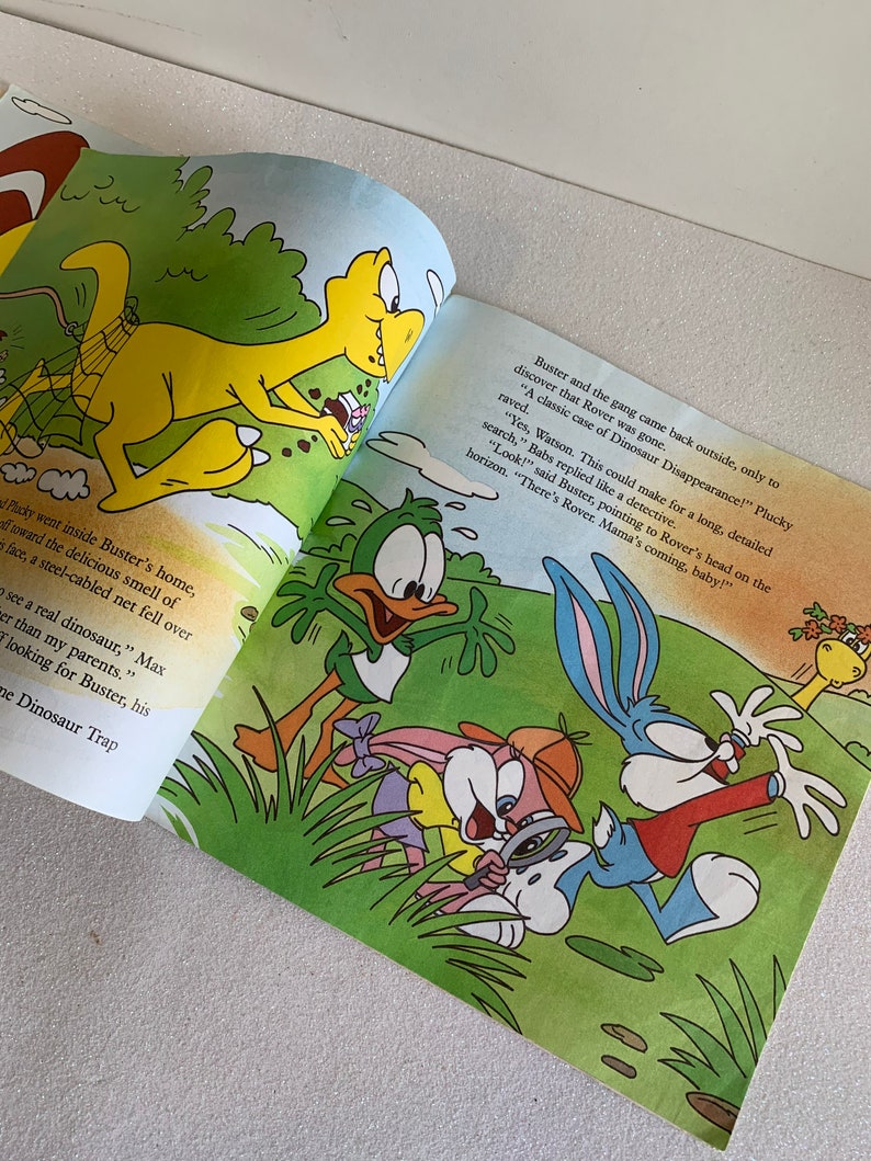 Vintage Tiny Toons Adventures Storybook Tiny Toons Rock N | Etsy