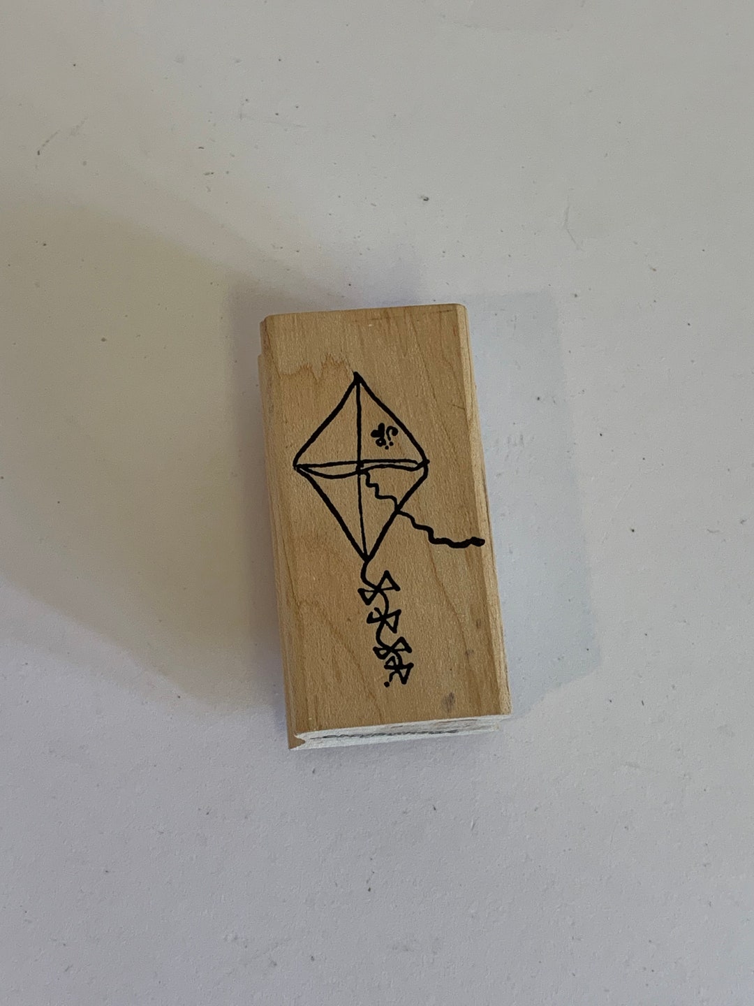Kite Stamp, Kite Rubber Stamp, Rubber Stamp, Imaginations Stamp, Ink ...