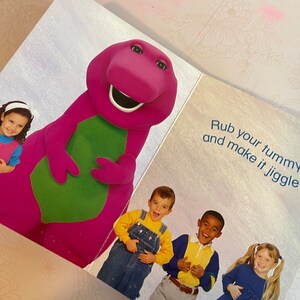 1996 Barney Plays Nose to Toes, Barney Story Book, Barney Book ...