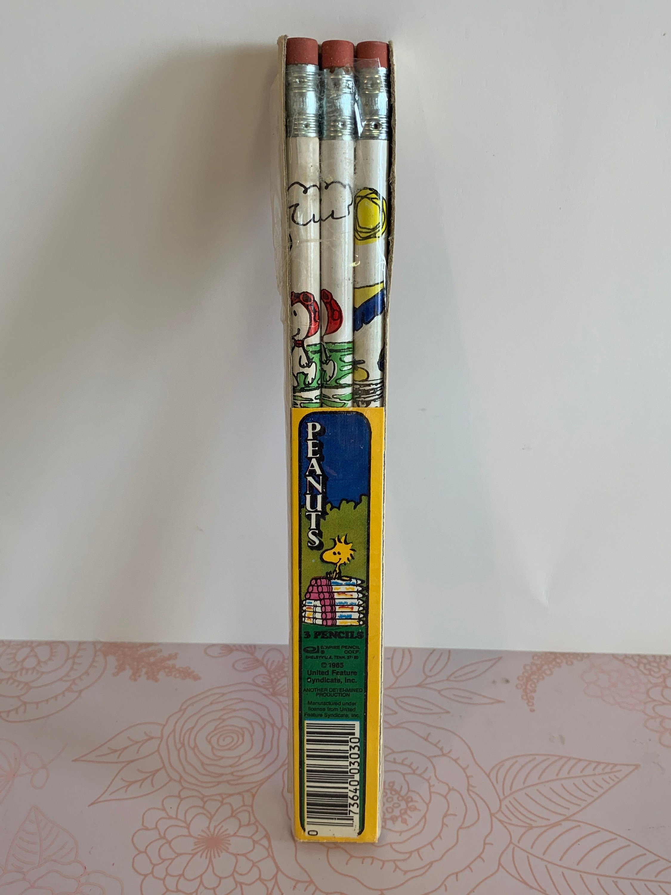 Vintage Peanuts Snoopy Pencils Peanuts Snoopy Pencils - Etsy