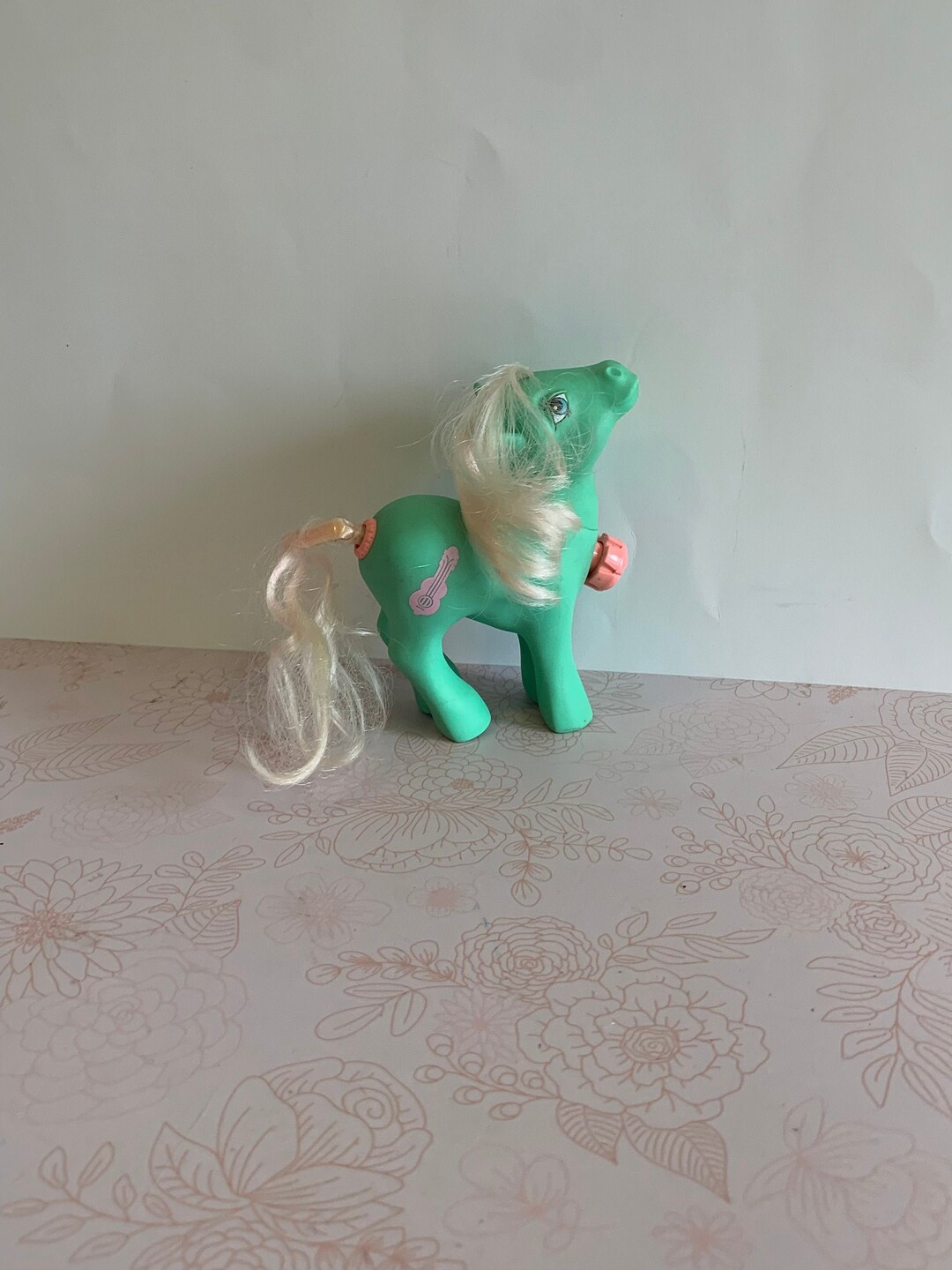 My Little Pony Happy Tails Pony, Mint Green MLP, My Little Pony G1 ...