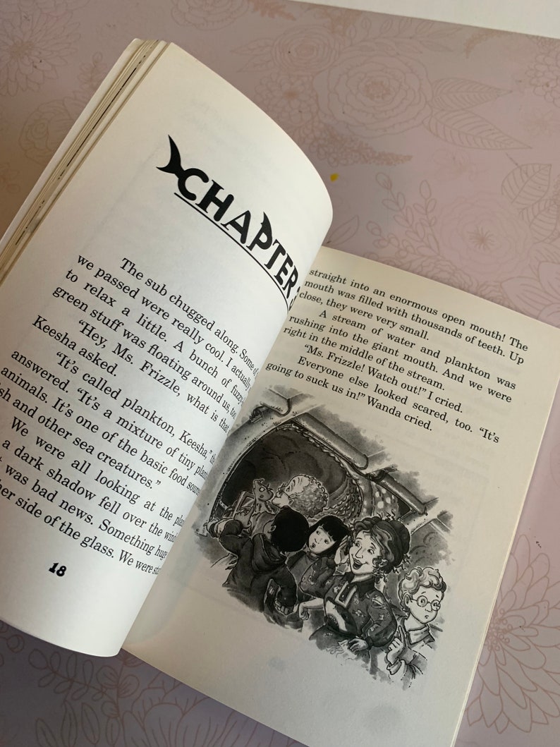 Scholastic's the Magic School Bus the Great Shark Escape - Etsy