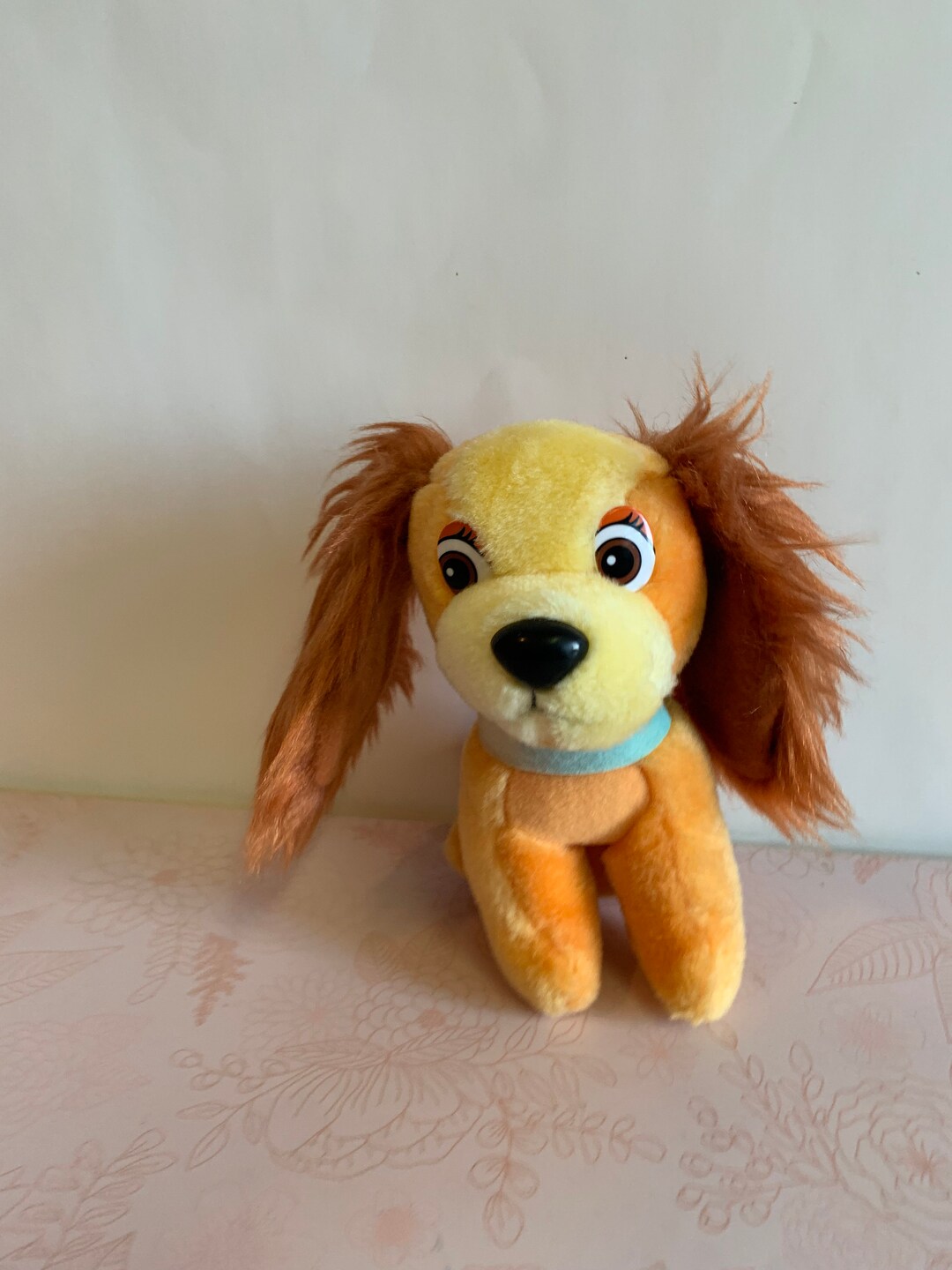 Disney Lady and the Tramp Plush Doll, Vintage Disney Lady Plush Doll ...
