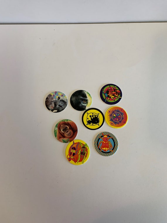 Vintage Pogs Lot Pogs Vintage Pogs 90s Pogs Pogs game | Etsy