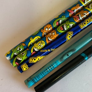 Vintage 90s Pencils, Vintage Pencils, Vintage School Supplies, Vintage ...
