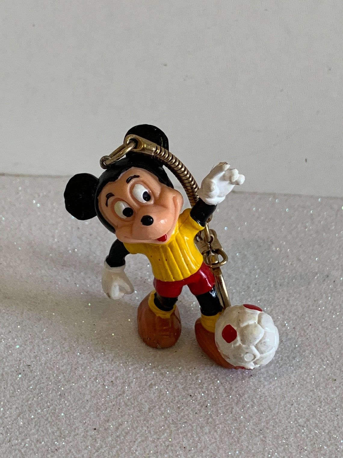 Vintage Disney Mickey Mouse Key Chain Mickey Mouse Keychain - Etsy