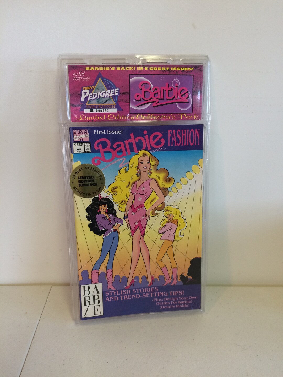 1992 Barbie Comics, Barbie First Issue Limited Edition Barbie Comics ...