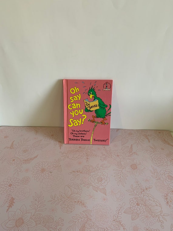 Oh Say Can You Say Dr. Seuss Beginner Book Dr Seuss - Etsy