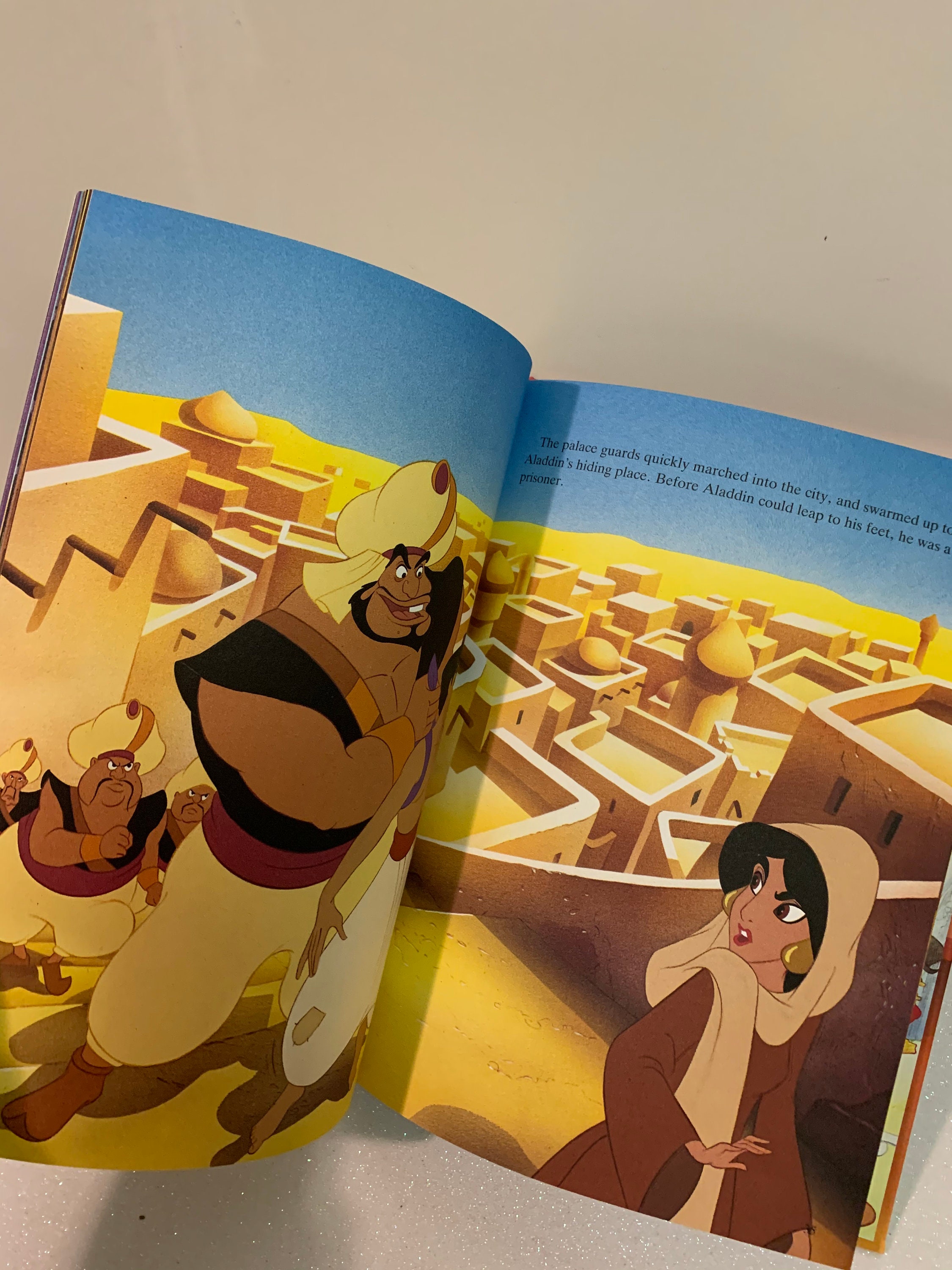 Vintage Disney's Aladdin Book Disney Aladdin Disney | Etsy