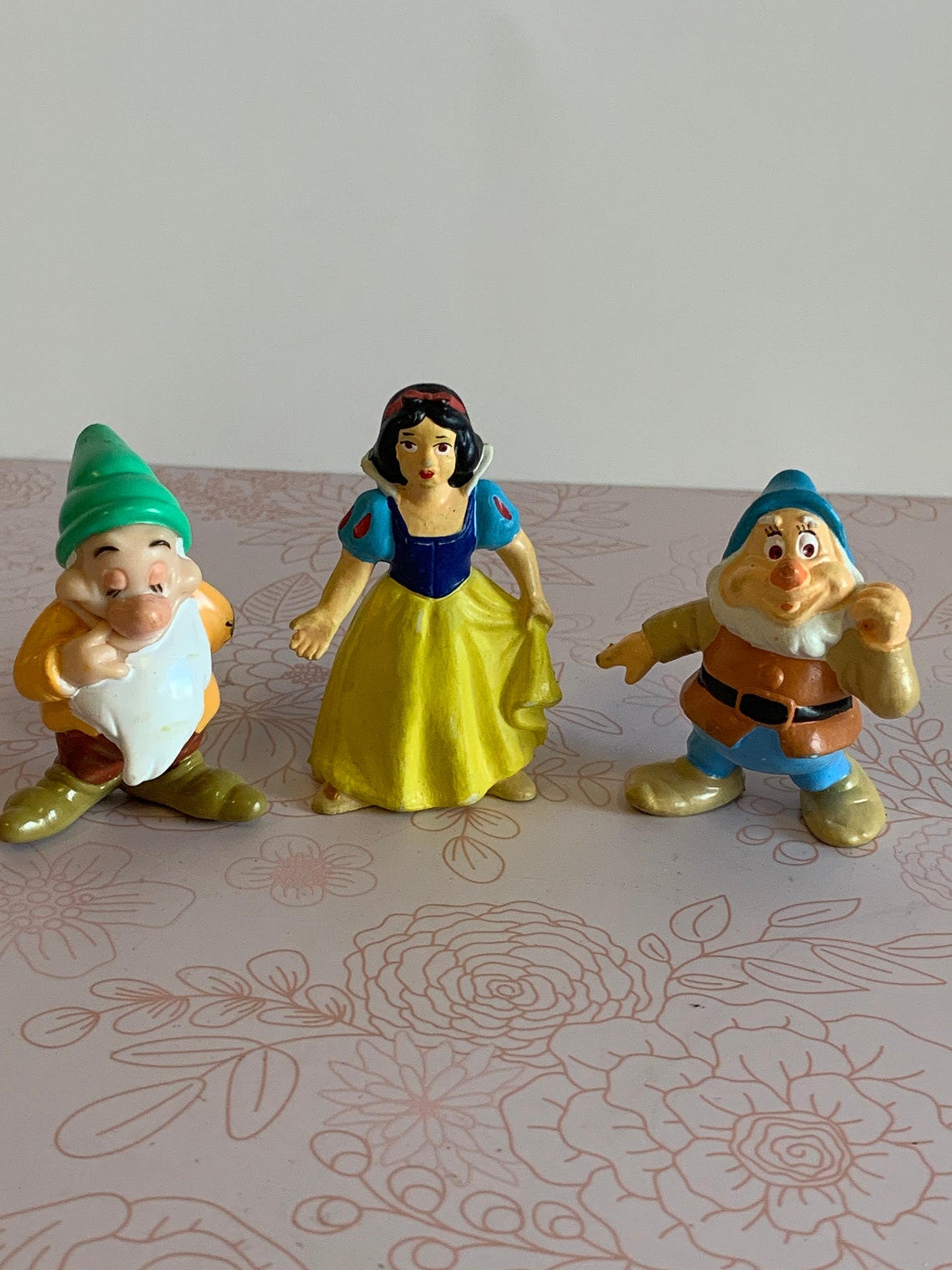 Disney Snow White Toy Figures Lot Disney Princess Snow White Etsy