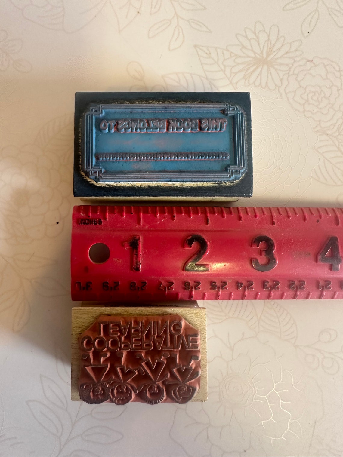 School Themed Stamp Set, Wooden Stamp Lot, Rubber Stamp, Ink Stamp Lot ...