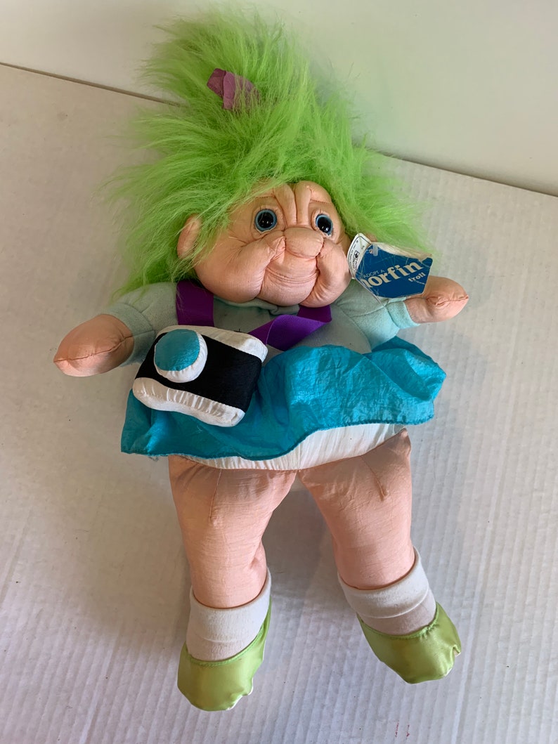 Norfin Paracutes Troll Doll Plush Toy Plush Troll Doll Nylon - Etsy