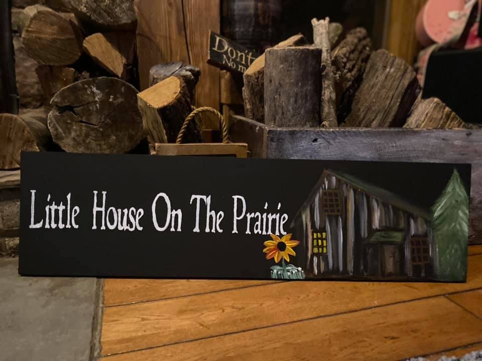 Little House on the Prairie Wood Sign - Etsy